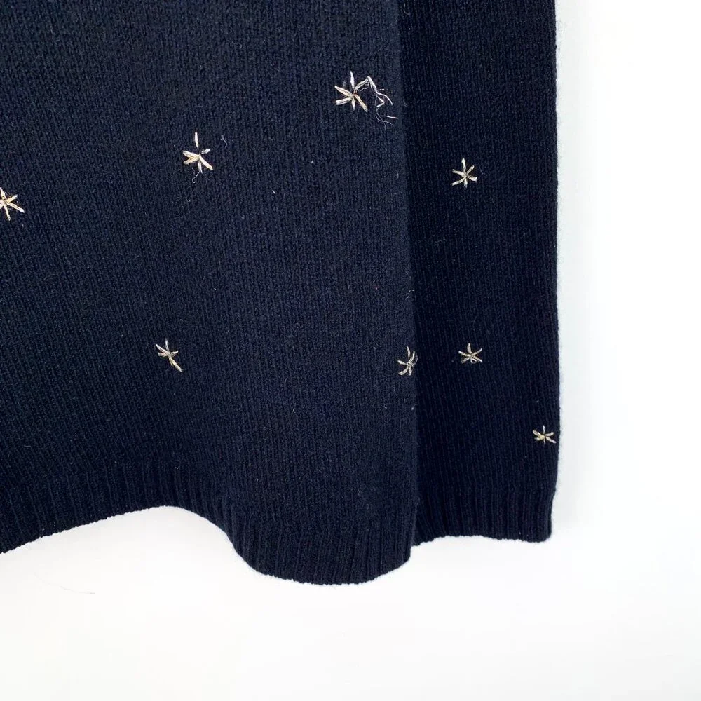 Dior | Sweaters | Ew243 Christian Dior Navy Blue Moon Starry Sky ...